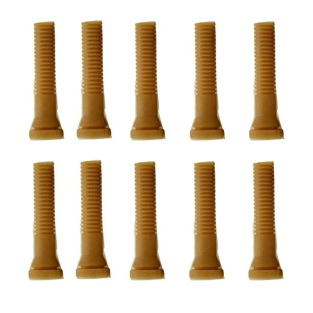 Justharion 50 Pieces Plucking Fingers Poultry Rubber Hair Removal ...