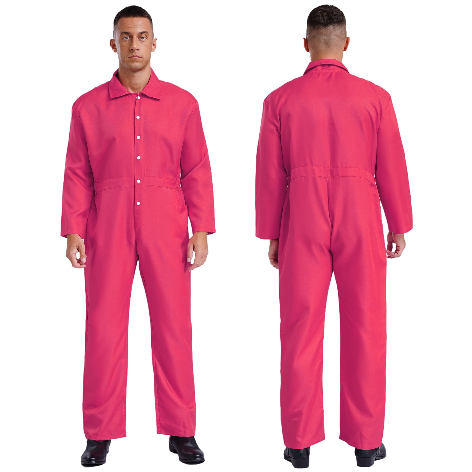 Click here for Tiaobug Mens Unisex One Piece Coverall Long Sleeve... prices