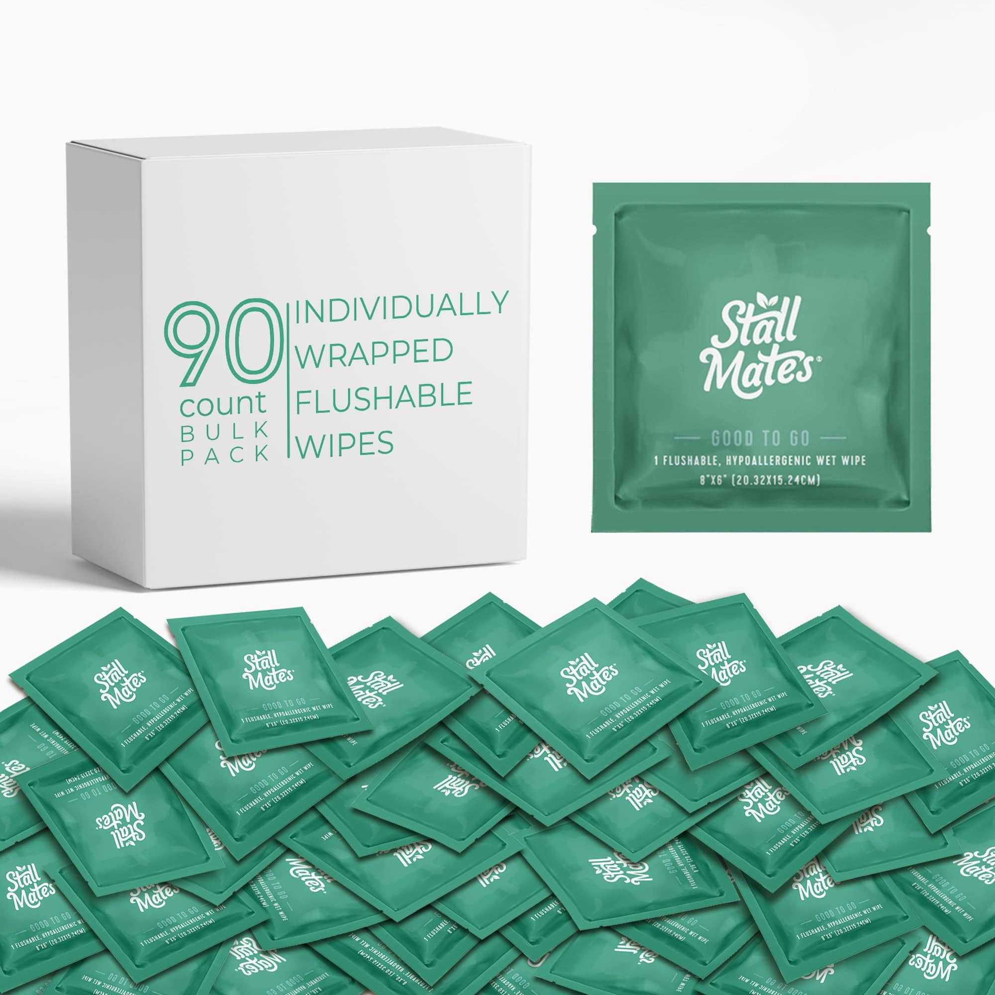 Click here for Stall Mates Wipes - Flushable Wipes Individually W... prices