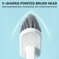 Bathroom Cleaning Brush Set Multipurpose Bathroom Tile Floor Cleaning ...