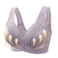 Bsdjilfg 3 Pack Ladies Push Up Bras Plus Size Wireless Bras For Large