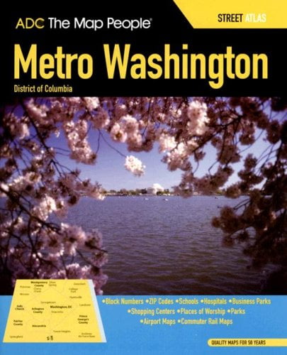 Pre-Owned Metro Washington, DC Street Atlas (Other) 9780875308616 ...