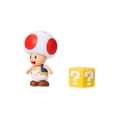 Nintendo 4 inch action figure Toad with question block - Walmart.com