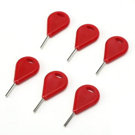 Fin Key, 6Pcs/Pack 28g Surfboard Fin Key, Surfing For FCS Fins Red ...