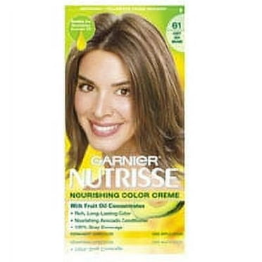 Garnier Nutrisse Haircolor, 61 Light Ash Brown 1 Each - Walmart.com
