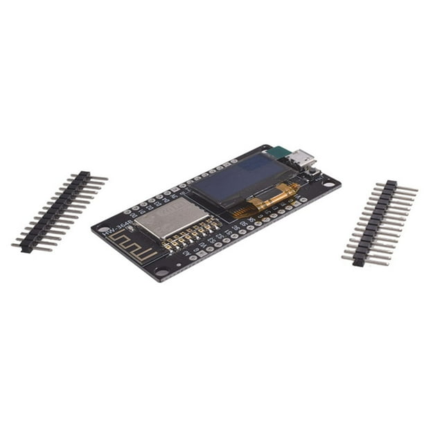 (Micro puerto HW-364B) Módulo OLED ESP8266 V3 0 96 NODEMCU y ESP8266 ...
