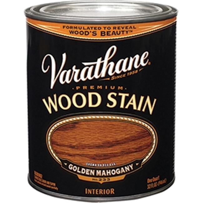 Varathane 211718H 1 Quart, Golden Mahogany Oil Based Wood Stain ... Varathane 211718H 1 Quart, Golden Mahogany Oil Based Wood Stain ...
