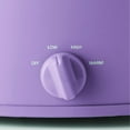 Mainstays 6QT Slow Cooker, Lilac Bloom, Condition: New, Brand ...