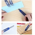 5-Pack Box Cutter Utility Knife, Heavy Duty Retractable Box Cutter ...
