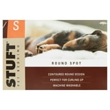Stuft Round Spot Pet Bedding, Small, White - Walmart.com