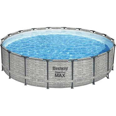 Bestway Steel Pro Max 18'x48" Round Above Ground Swimming Pool Set ...