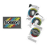 Sorry! Kids Board Game for Ages 6 and Up, Classic Family Game with 12 ...
