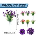 Artificial Eucalyptus Morning Glory Flowers Cloth Realistic for Outdoor ...