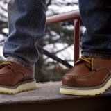 Handpoint Work Boots For Men Suretrack 4" Men's Soft Toe Leather Oxford ...