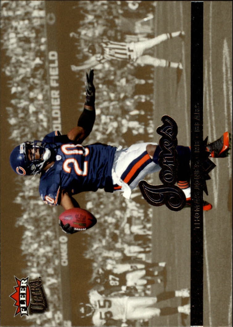 2006 Ultra Gold Medallion #33 Thomas Jones NFL Football Trading Card ...