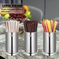 304 Stainless Steel Straw Holder, Counter-top Straw Dispenser, Cutlery ...