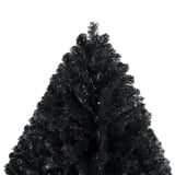 Homestock 9ft Artificial Black Christmas Tree with 950 Warm Lights ...