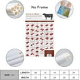 Cattle Butcher Chart Beef Cuts Animal Diagram Meat Protein Distribution ...