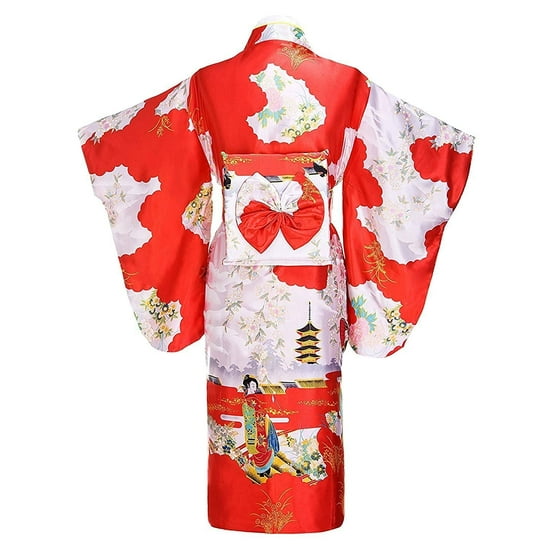 Thy Collectibles - THY COLLECTIBLES Women's Silk Traditional Japanese ...