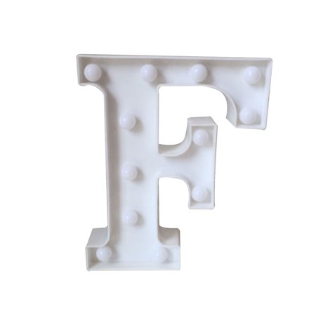 Justharion Luminous 26 English Alphabet LED Letter Light Night Lamp ...