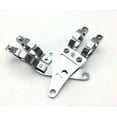 HTT-MOTOR Chrome 41mm Turn Signal Clamps Headlight Mount Bracket Fork ...