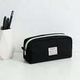 AZXY Pencil Case, Large Capacity Pencil Pouch, Solid Color Stationery ...