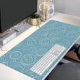 Abstract Spiral Design Mouse Pad 31.5 x 11.82 Inches Rubber Desk Mat ...