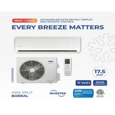 EverWell Mini Split 12,000 BTU - Walmart.com