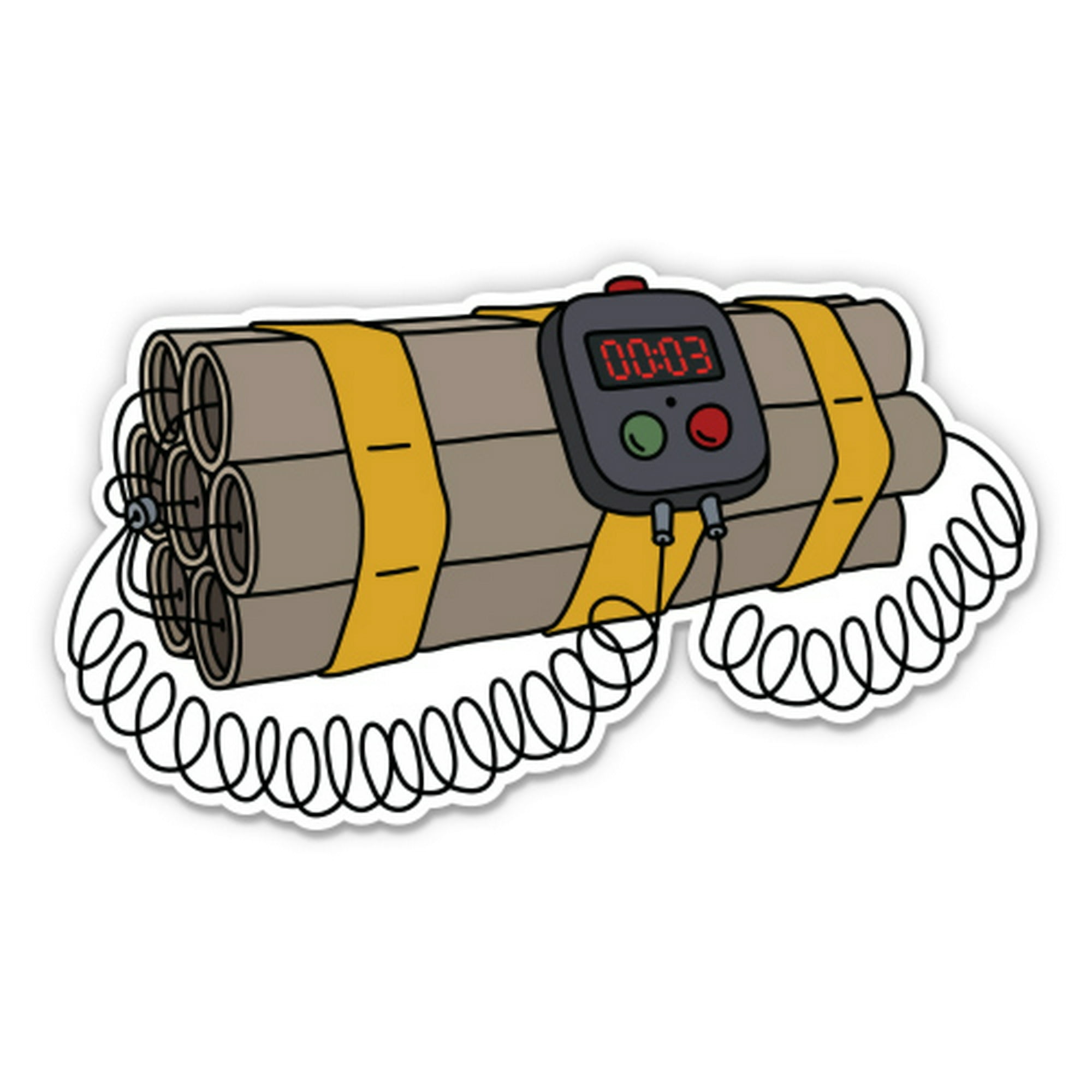 Cartoon C4 Bomb