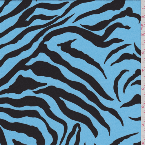 Blue Zebra Print Png