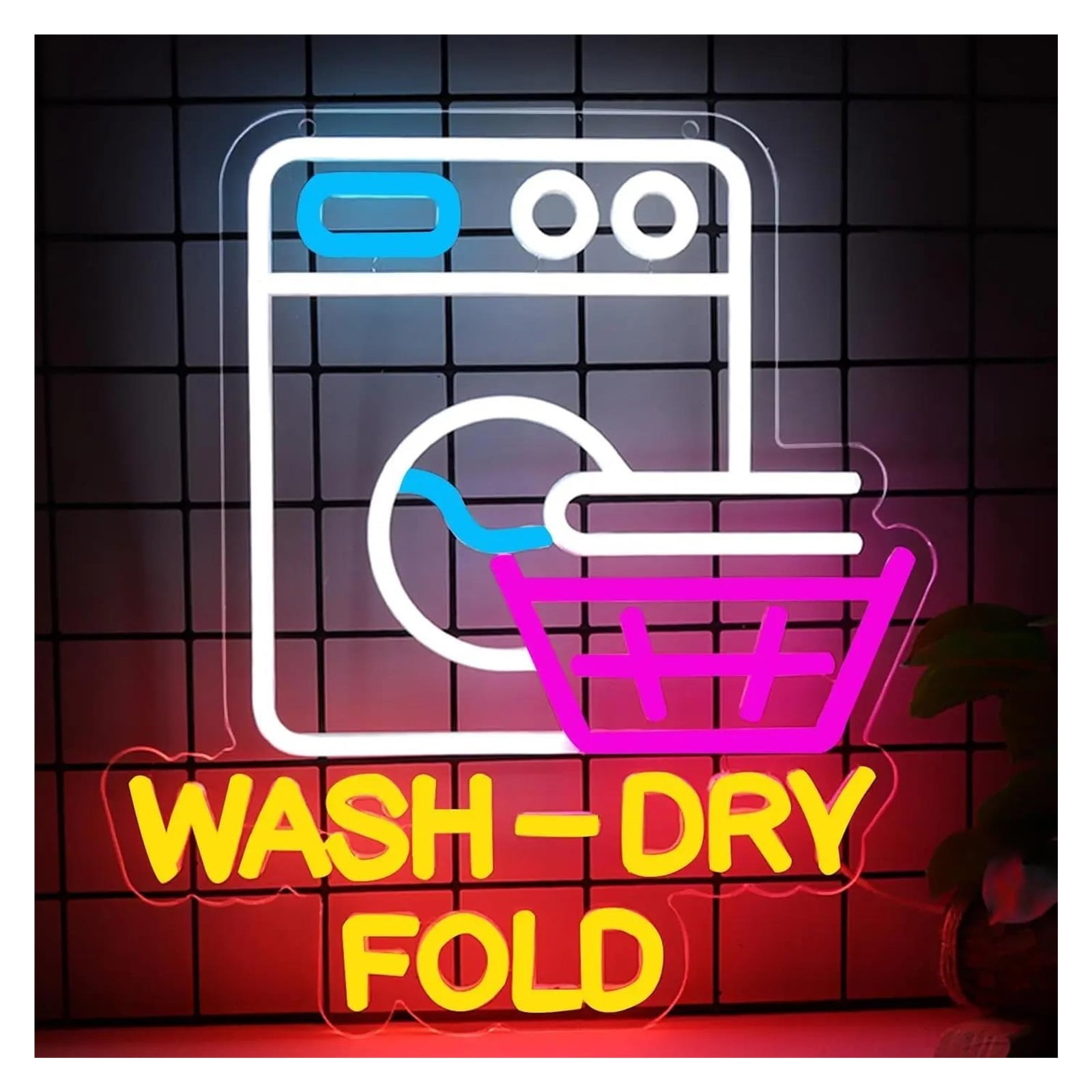 Click here for Ptheng Wash Dry Fold Neon Sign Light Dimmable For... prices