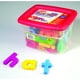 Educational Insights Jumbo AlphaMagnets- Multicolored Lowercase (Set of ...