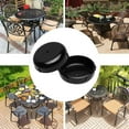 32pcs Replacement Wrought Iron Chair Leg Caps Chair Feet Glides Simple ...