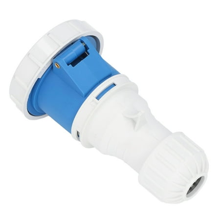 Aviation Male Plug, AC 220-240V 32A Industrial Connector Nylon Shell 3 ...