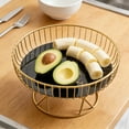 Black S Black Small Fruit Tray Living Room Coffee Table Candy Snack ...