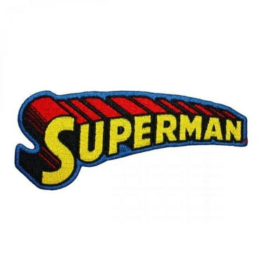 DC Comics Superman Logo Iron-On Patch Ata-Boy 10236 - Walmart.com