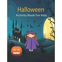 Mega Halloween Activity Book: Coloring - Mazes - Word Searches - Fun ...