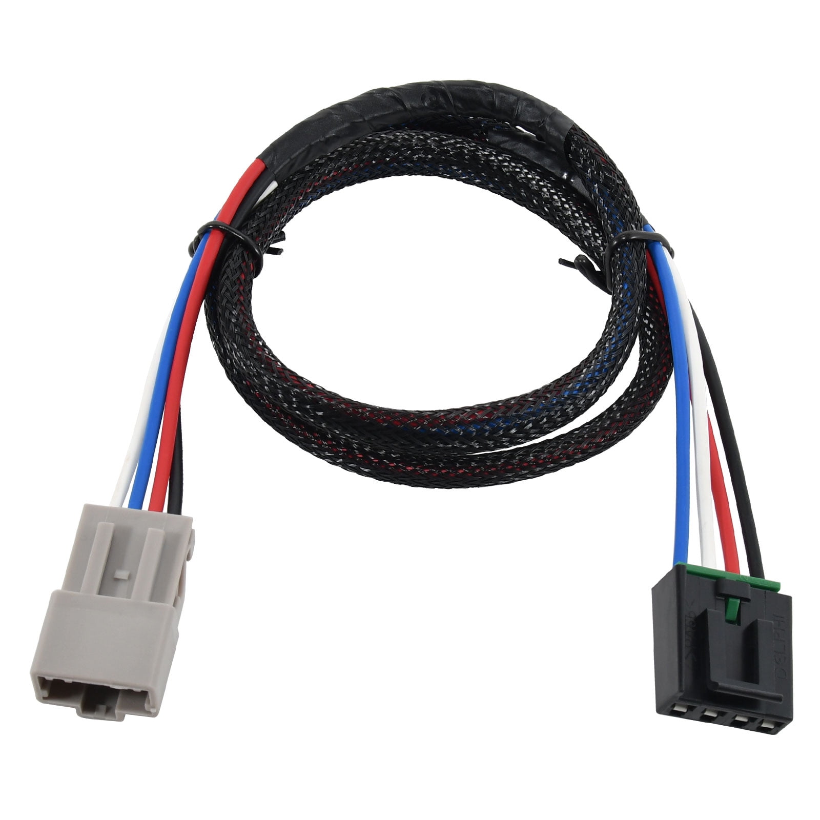 RED WOLF Trailer Brake Control Wiring Harness Adapter Connector for ...