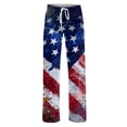 250Th Anniversary Red White and Blue Striped Pants, Fashion Casual ...
