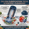 Purepod Produce Cleaner - Portable Fruit and Vegetable Washing Machine ...