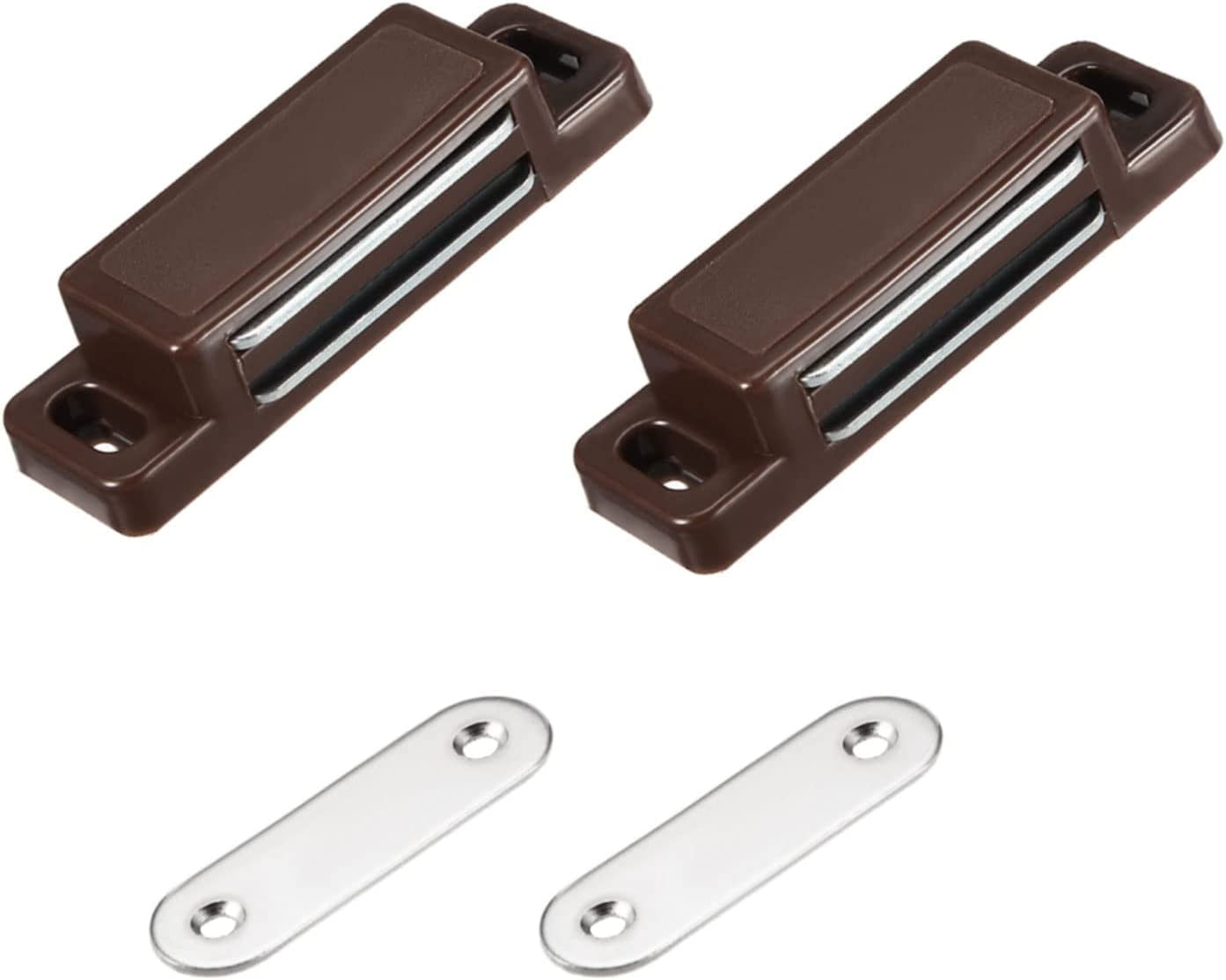 Magnetic Latches Catch (73mm/2.87") 2Pcs, ABS Metal Cabinet Magnet ...