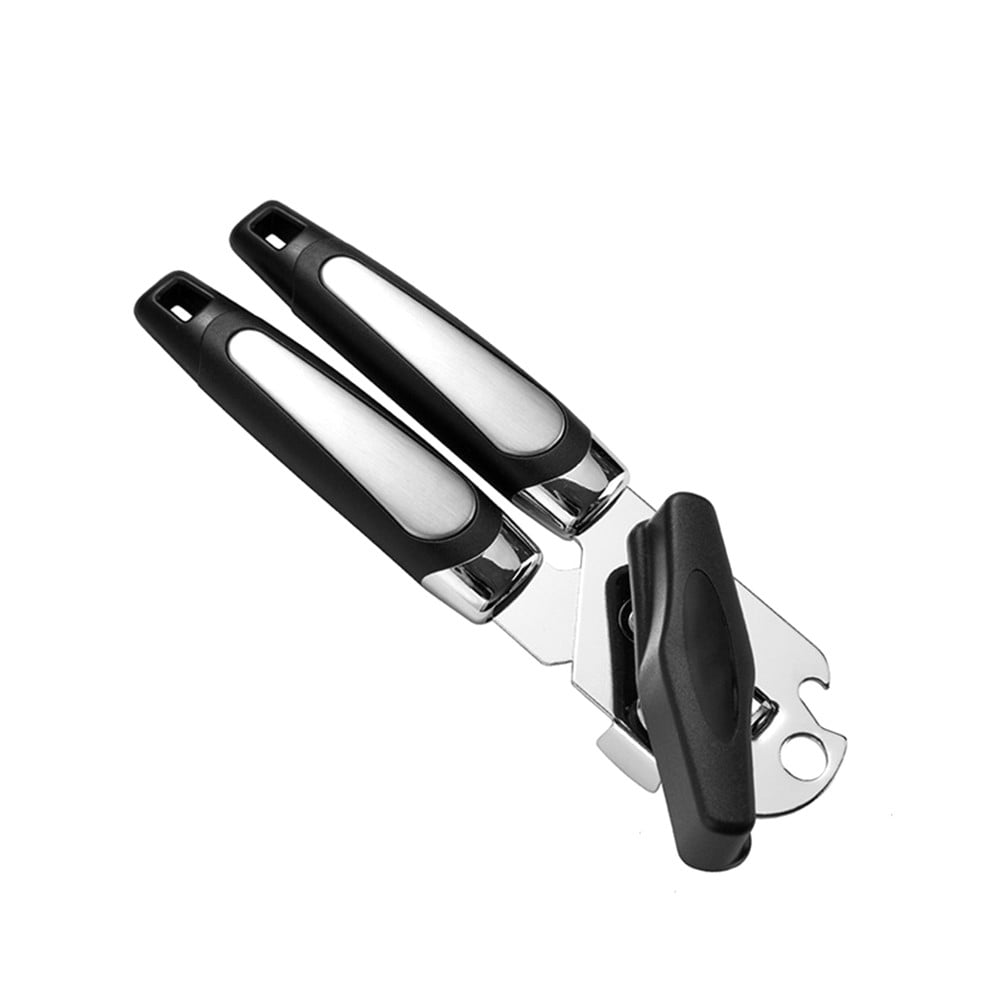 Heavy Duty Stainless Steel Tin Can Opener Cutter Easy Comfy Handle Grip ...