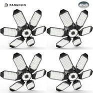 Hyper Tough 4 ft 5000 Lumen LED Shop Light, White, 2-Pack - Walmart.com