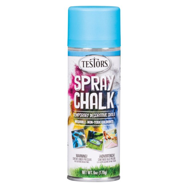 Testors Blue Oil-Based Spray Chalk 6 oz - Walmart.com