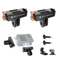 K&F CONCEPT 2-pack Flexible Adhesive Helmet Mount use Genuine 3M for ...