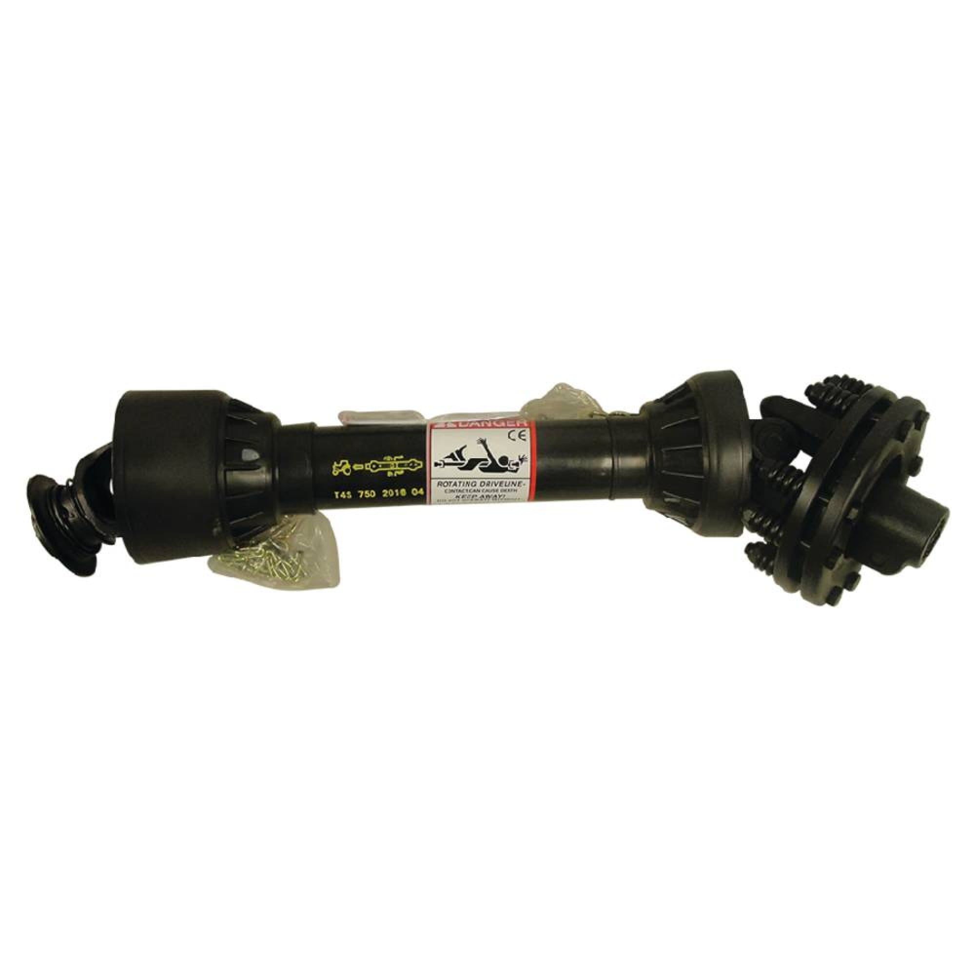 Complete Tractor Driveline 3013-6009 Length 29 1/2", ID 1 3/8", ID 2 1 ...
