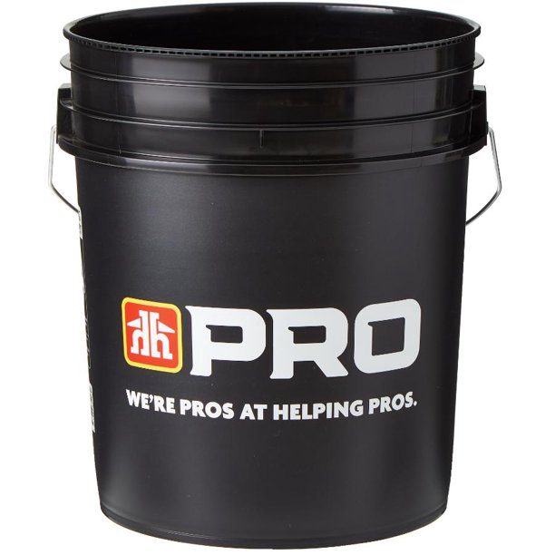 19 L Plastic Utility Pail - Black - Walmart.ca