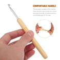 BESTYASH 1Set Yarn Crochet Hooks with Premium Wood Handles Ergonomic ...