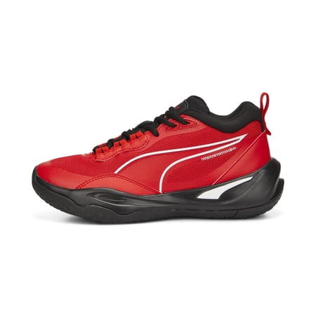 PUMA Playmaker Pro Sneaker, High Risk Red-Jet Black, 6 US Unisex Big ...