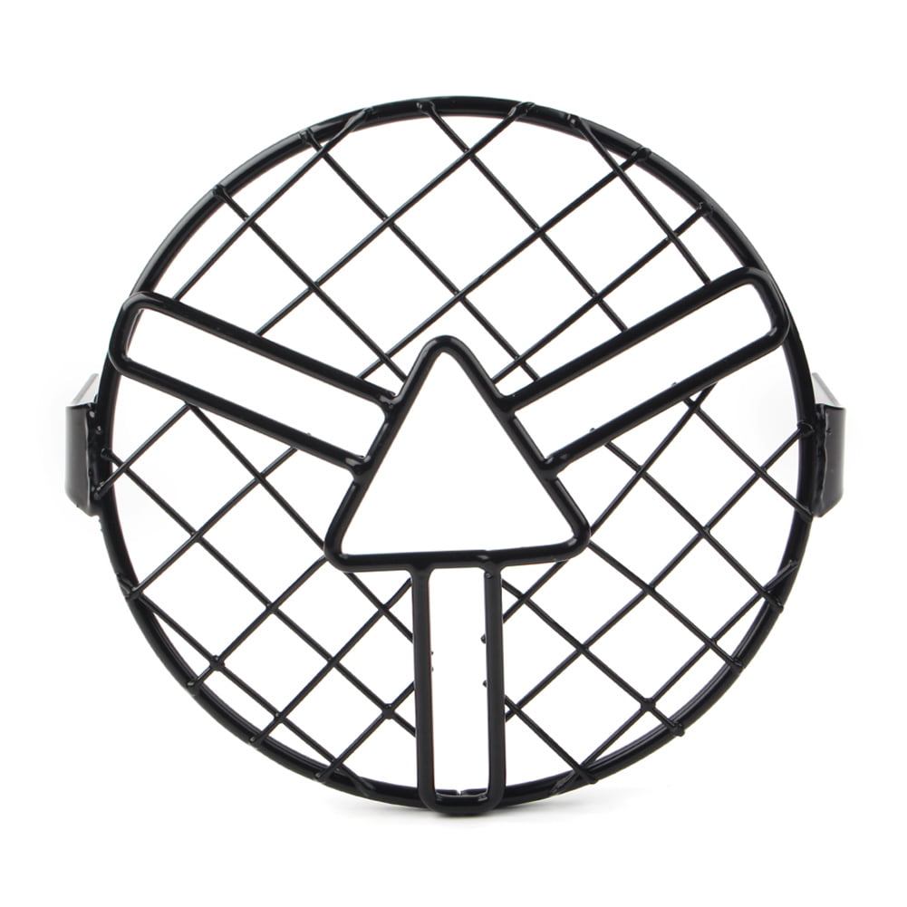 BFY 6.5" Headlight Grill Guard Motorcycle Headlamp Light Cover Suits ...